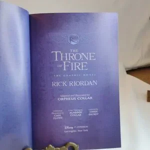 Toys | The Throne Of Fire Rick Riordan Adapted By Orpheus Collar Book ...